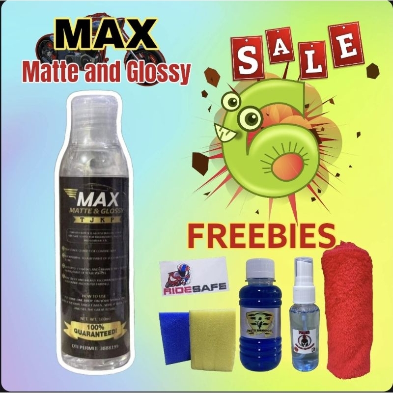 MAX MATTE AND GLOSSY 6 FREEBIES | Shopee Philippines