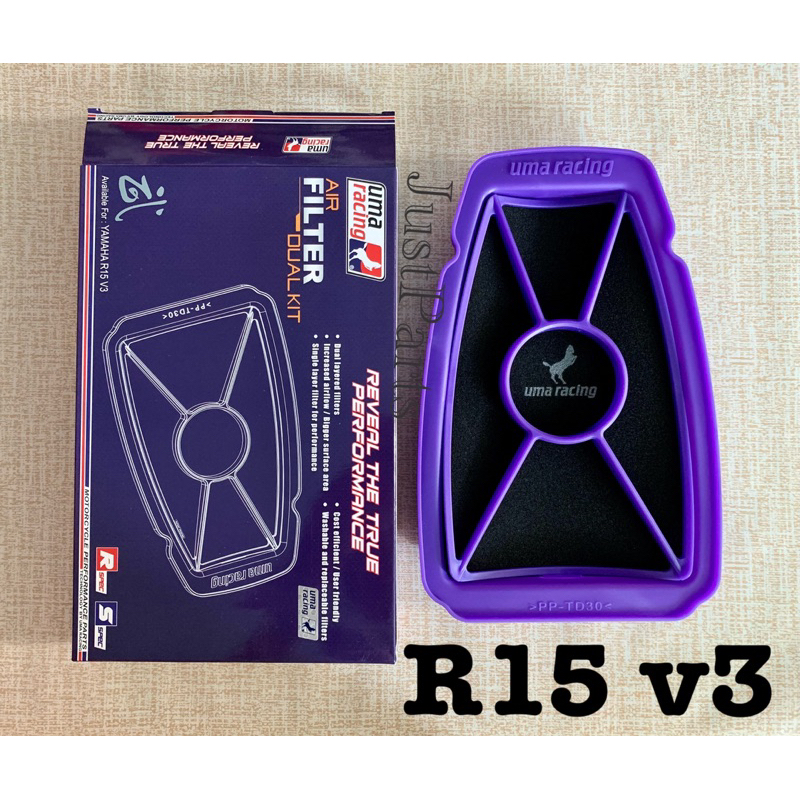 Uma Racing washable AIR FILTER Yamaha R15 V3/ MT-15/ XSR155 | Shopee ...