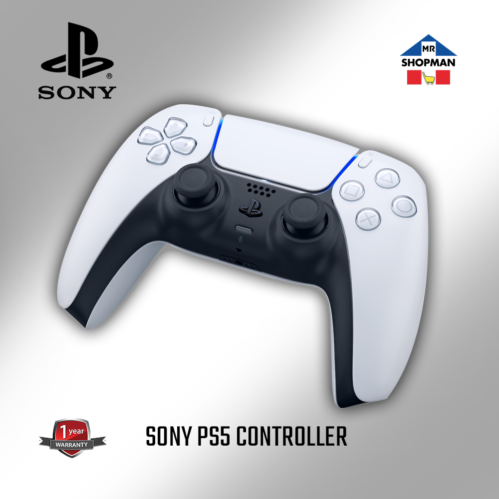 PS5 DualSense Wireless Controller Black White Dual Sense | Shopee ...