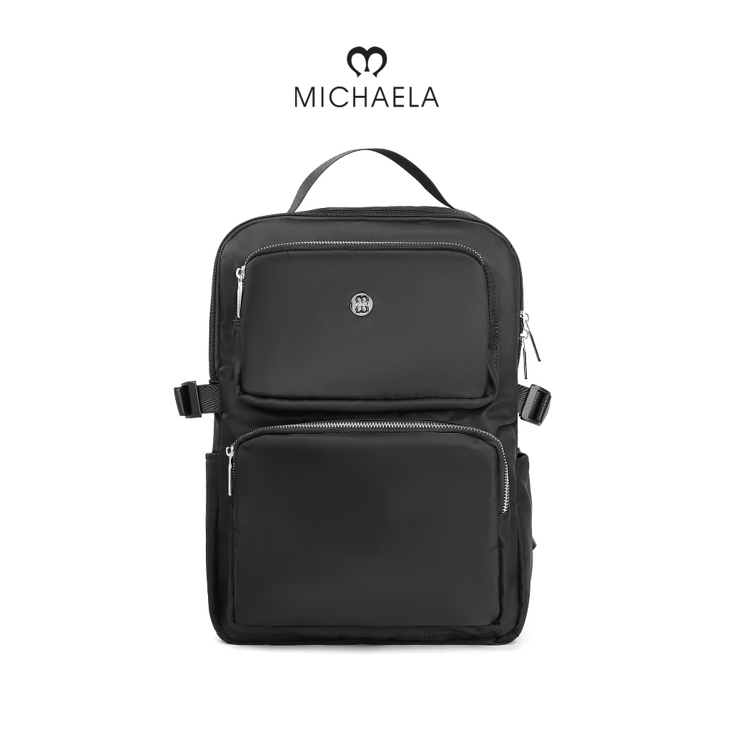 MICHAELA Backpack Anti-Dirt Recycled Nylon with Computer Compartment ...