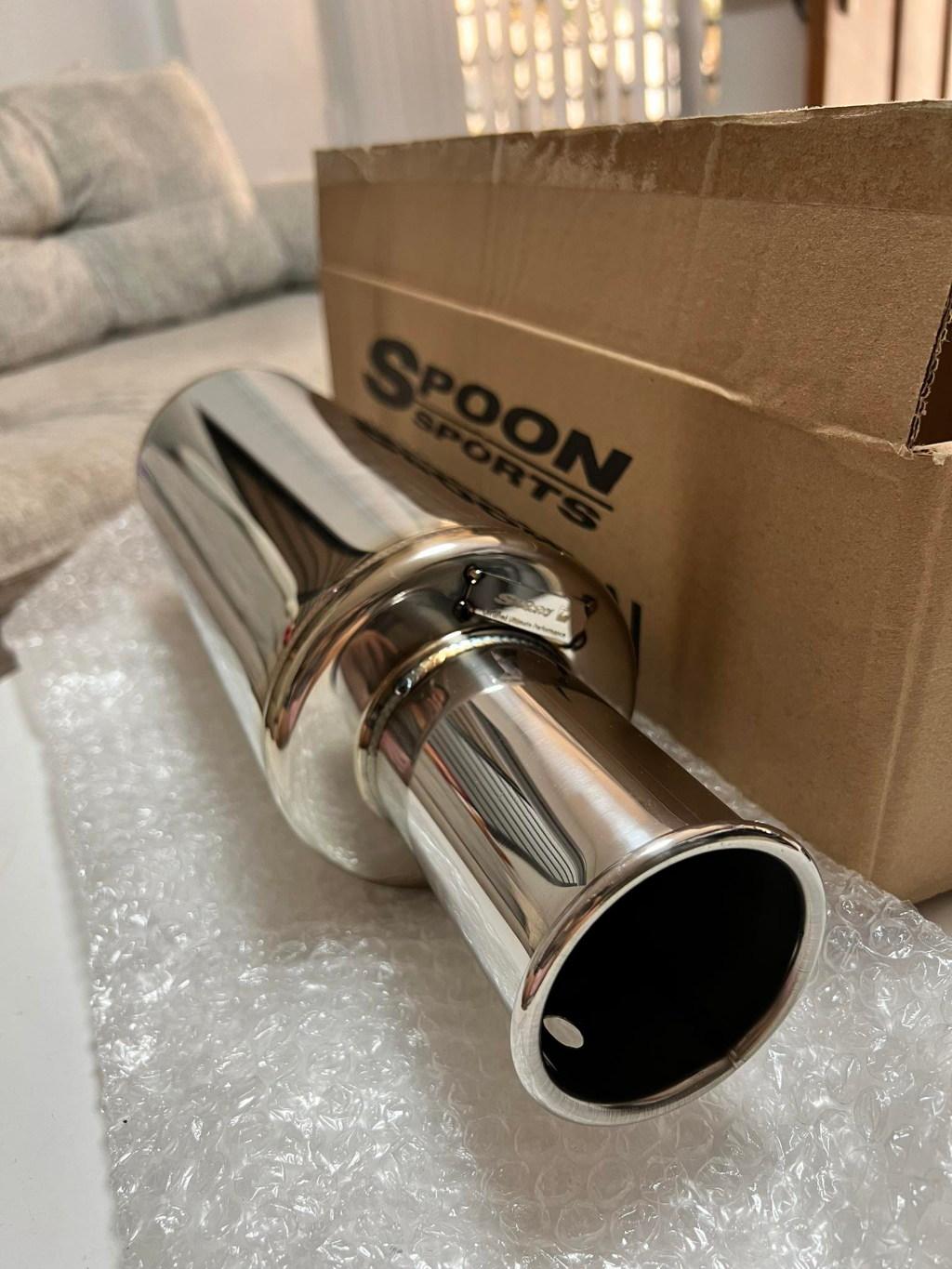 Spoon N1 Muffler w/ Spoon Badge | Shopee Philippines