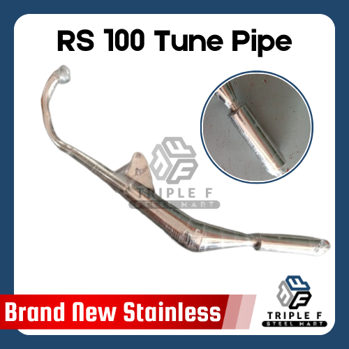 BRAND NEW | RS 100 Tune Pipe Stainless (Triple F Steel Mart) | Shopee ...