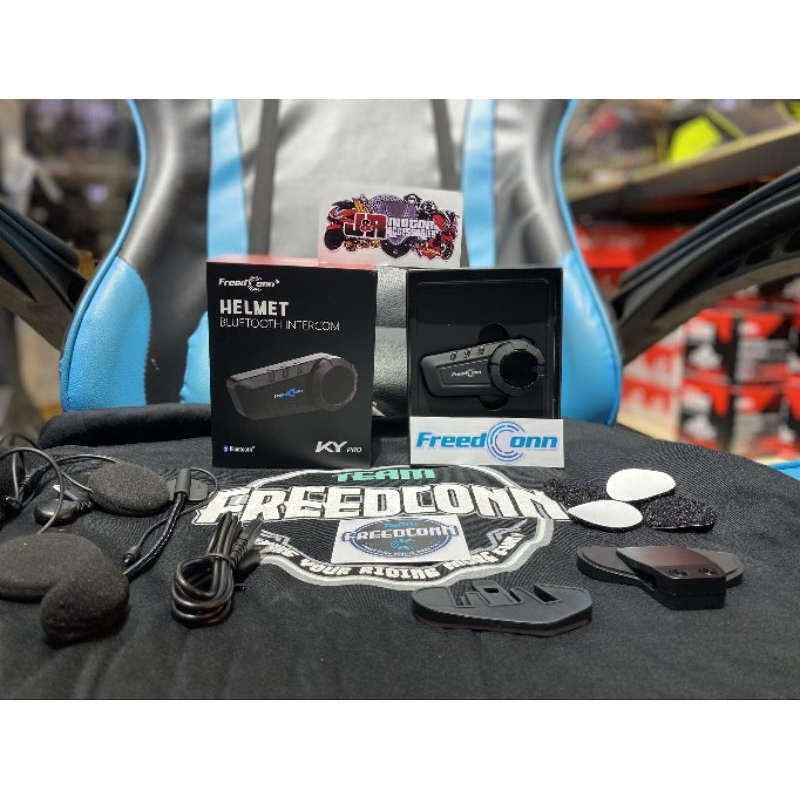 FREEDCONN BLUE TOOTH INTERCOM WITH FREEBIES | Shopee Philippines