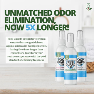 Eco Love PoopGaurd Poop Spray Odor Buster Poop Ninja Poo Spray Toilet ...