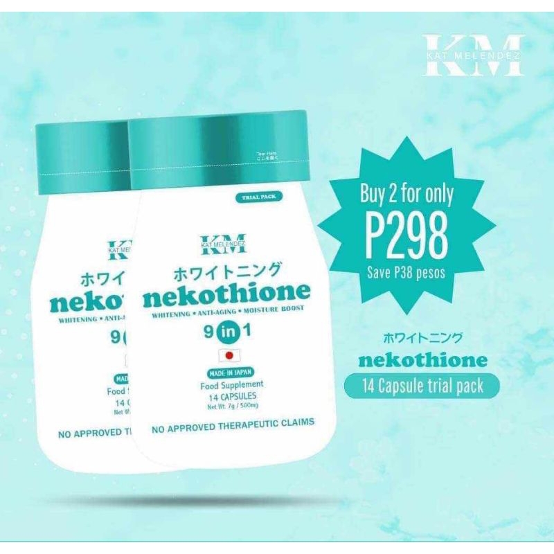 Nekothione 9in1 | Nekothione Pouch Trial Pack (14 capsules) | NEKOCEE ...
