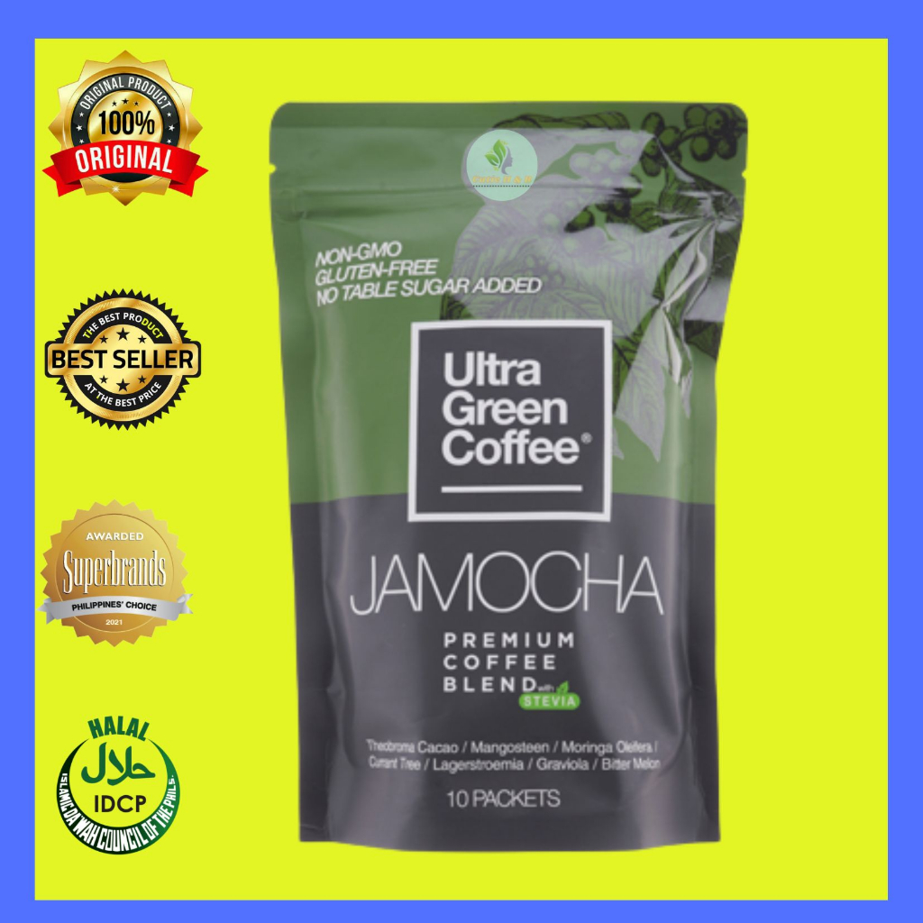 ORIGINAL ULTRA GREEN COFFEE JAMOCHA | Shopee Philippines