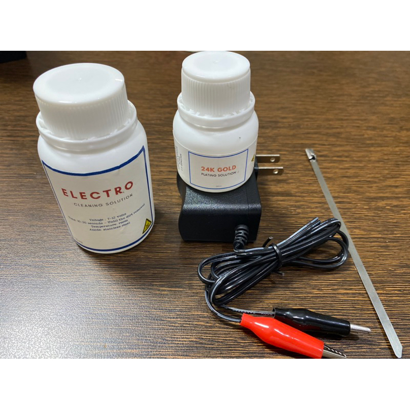 24k gold plating solution set2 | Shopee Philippines