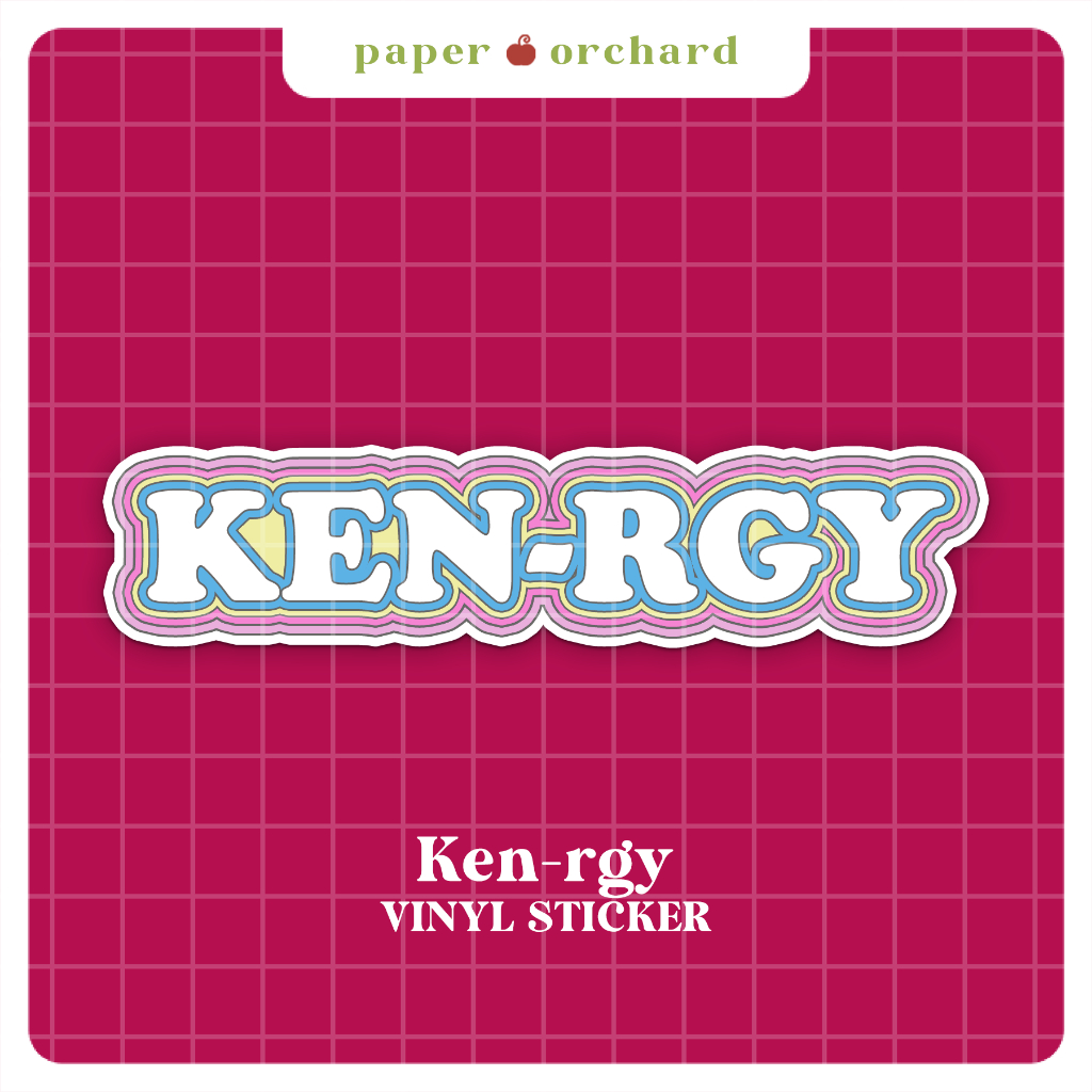 Ken-rgy Deco Vinyl Sticker | Barbie the Movie | BD02 | RiverStudioPH ...