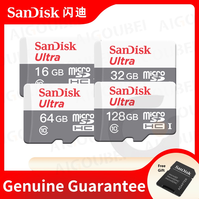 Ultra Micro SDHC 32GB 128GB 64 Class 10 UHS-I Memory Card SDSQUNS - NEW ...