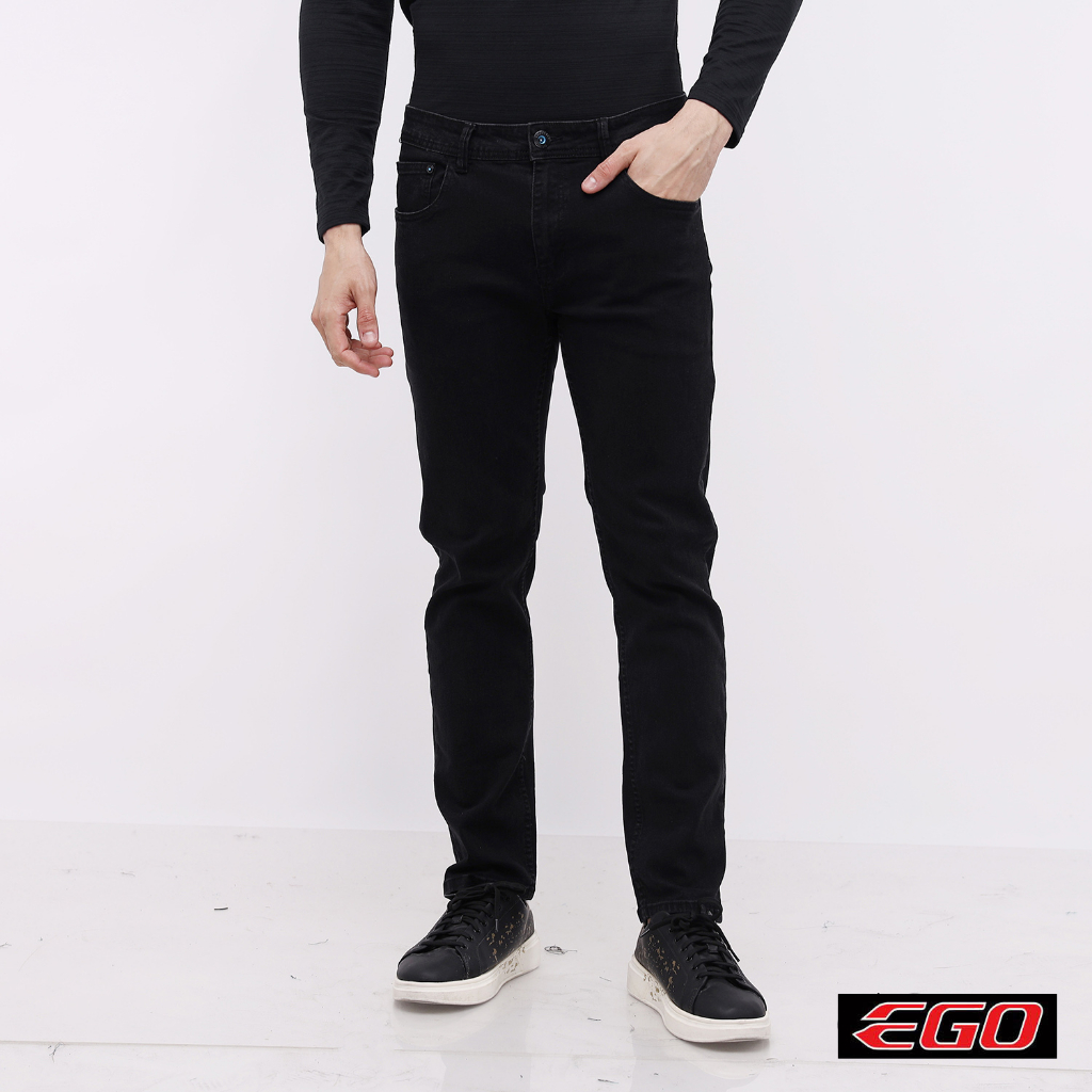 Ego Denim Long Pants Slim Tapered Fit Stretch ESB10-0200 | Shopee ...