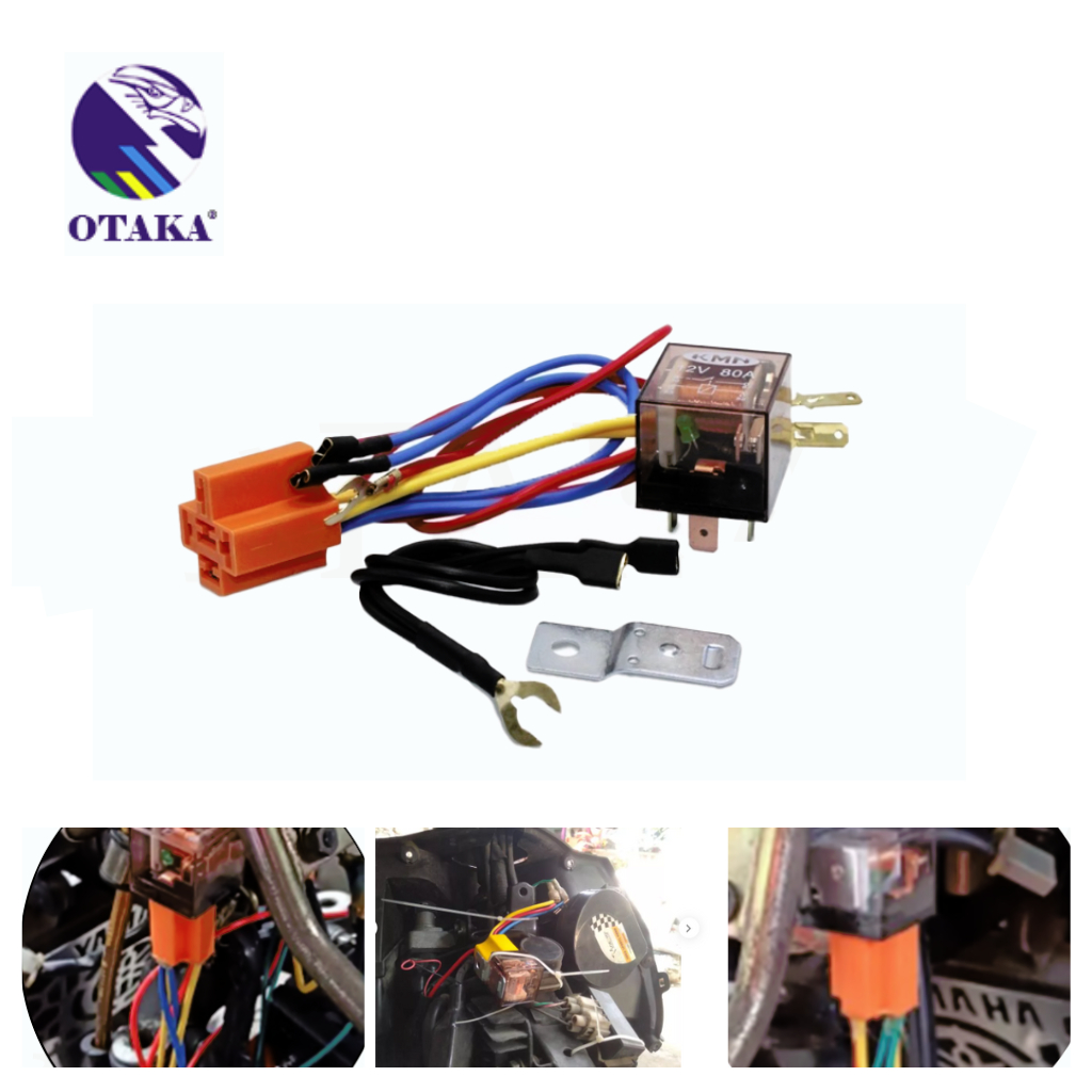 OTAKA MOTORCYCLE HORN RELAY UNIVERSAL (JAPAN QUALITY) | Shopee Philippines