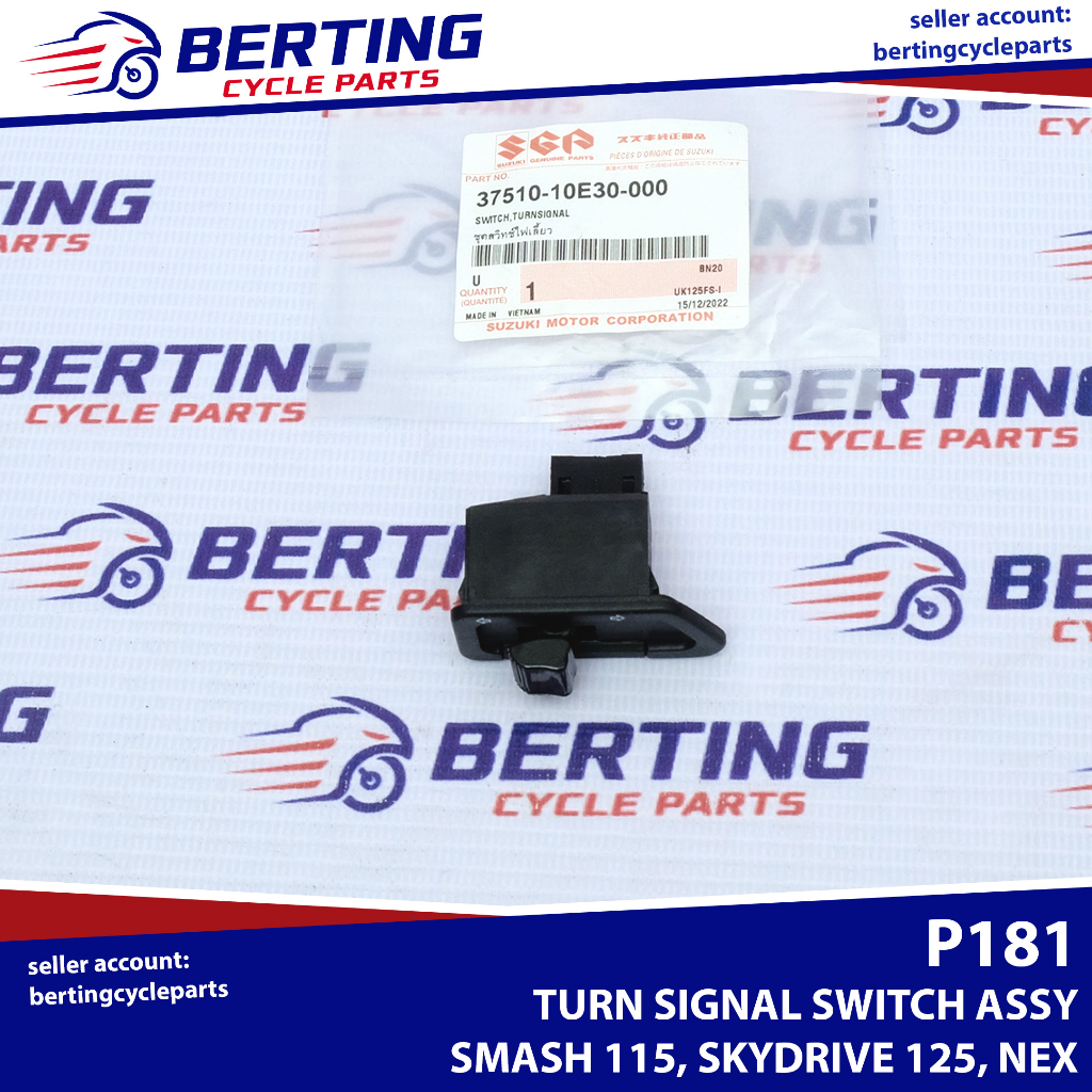 SGP SWITCH ASSY TURN SIGNAL Suzuki Skydrive 125 Carb & FI Smash 115 ...