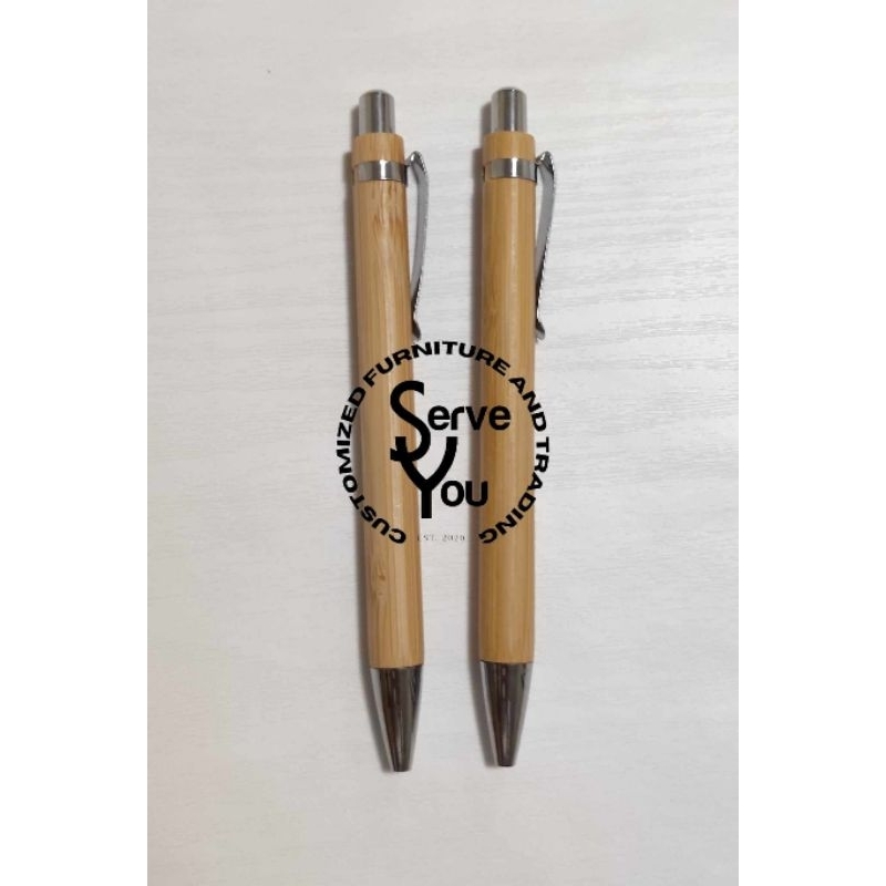 1pc ECO Bamboo Pen Introductory Price - While Supplies last. With engraving option | Shopee ...