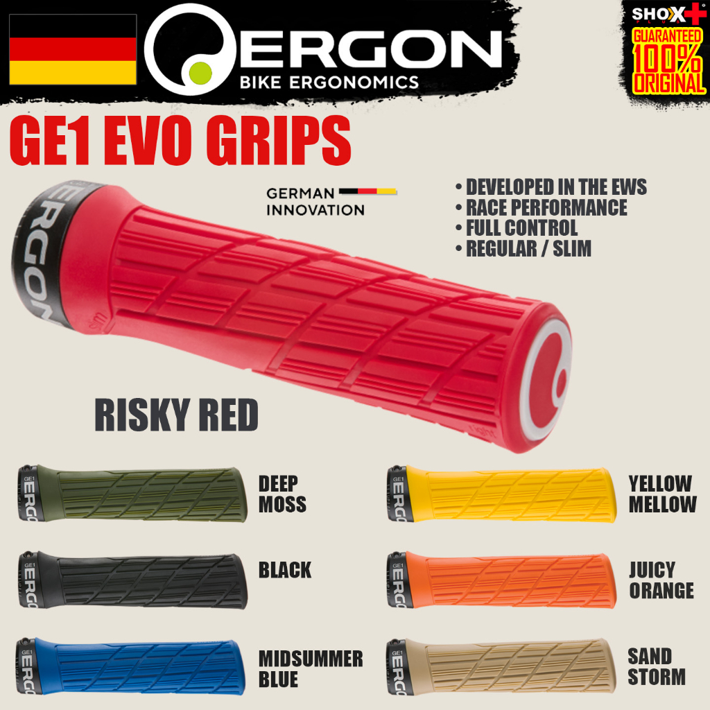 ERGON GE1 EVO Grips Ergonomic Mountain Bike MTB 100% ORIGINAL and ...