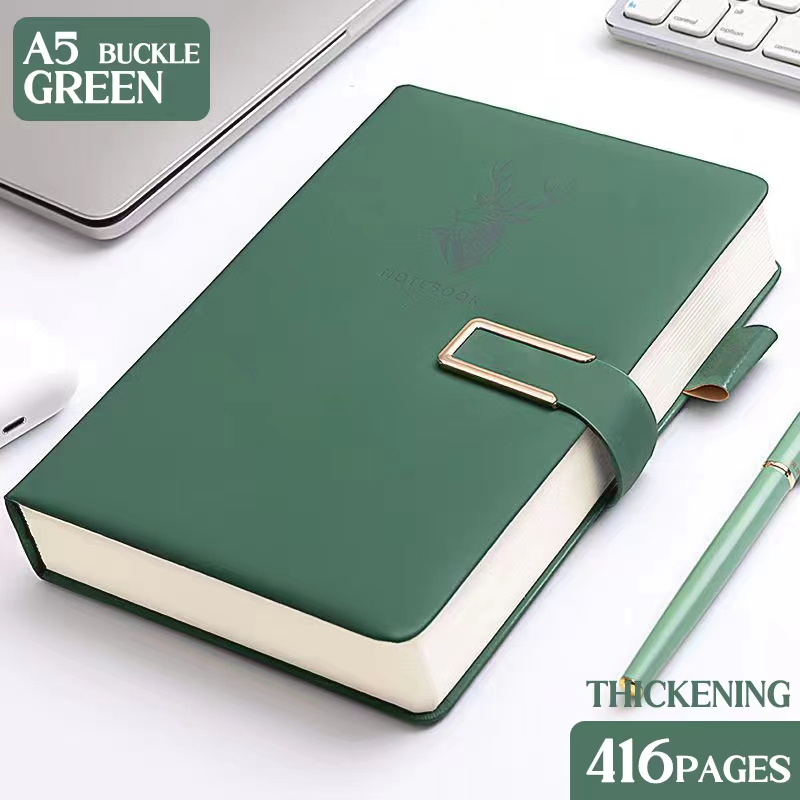 Onhand Pages A5 Faux Leather Thick Business Notebook Sketch Journal ...