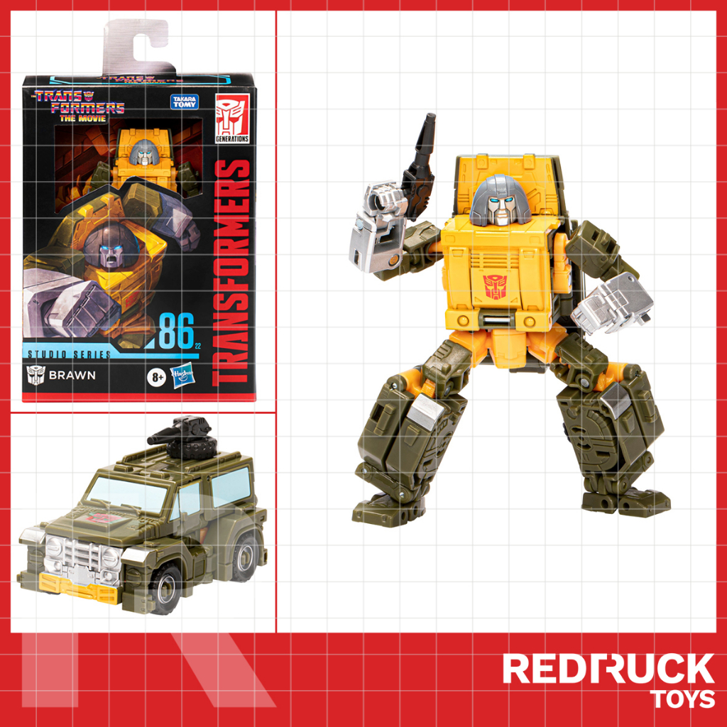 (In Stock) Transformers Studio Series 86-22 Brawn | Shopee Philippines