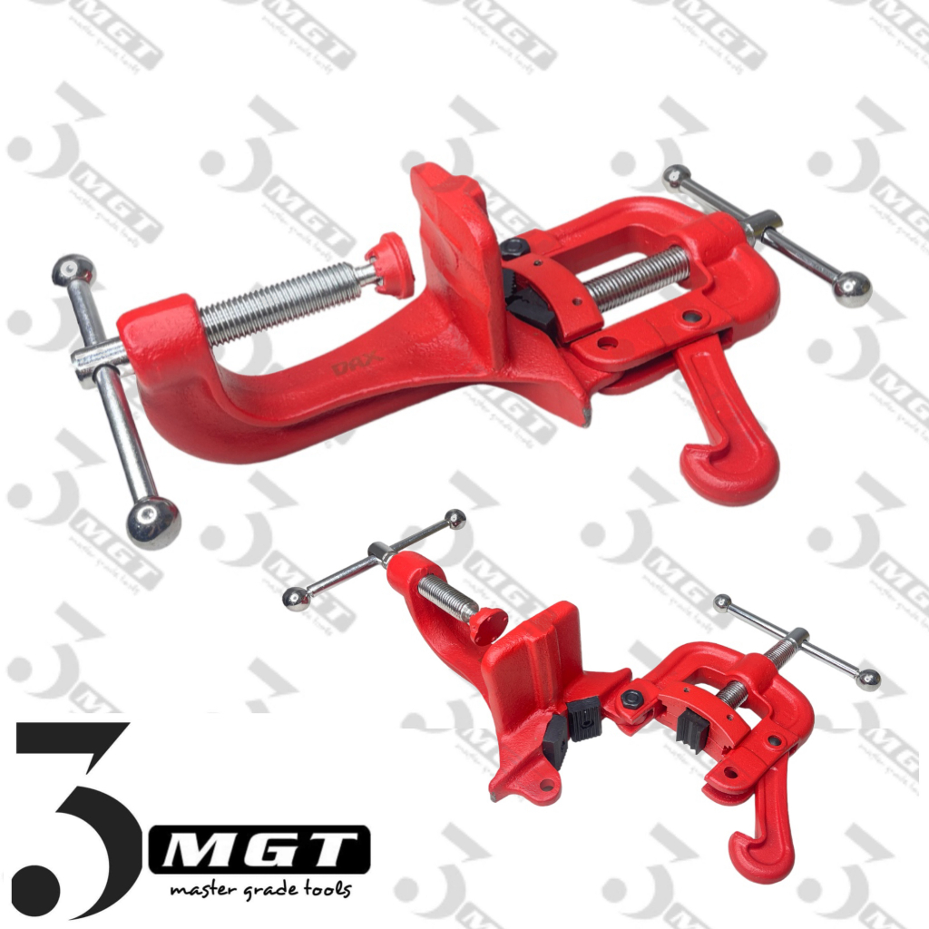 Portable Kit Yoke Vise 2'' / Clamp-On Pipe Vise | Shopee Philippines