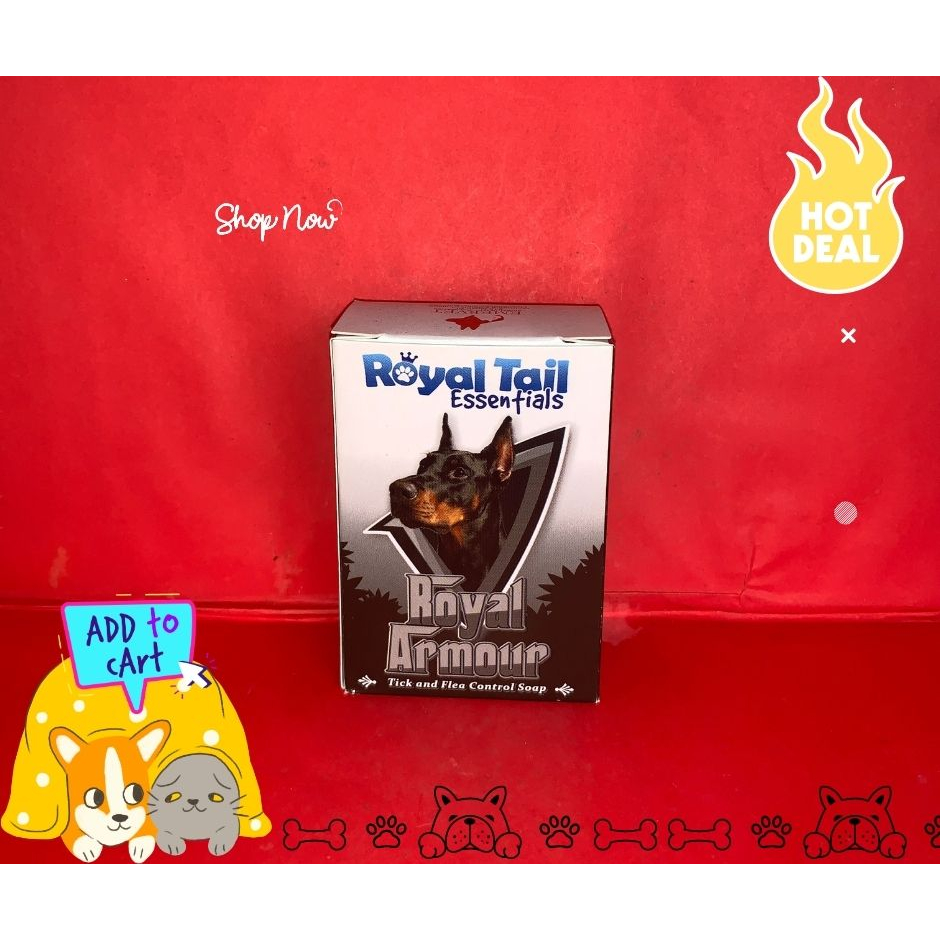 Royal Tail Essentials Royal Armour Soap Tick and Flea Control Soap 150g ...