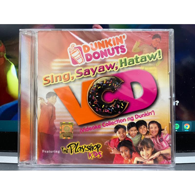 DUNKIN DONUTS SING SAYAW HATAW VCD | Shopee Philippines