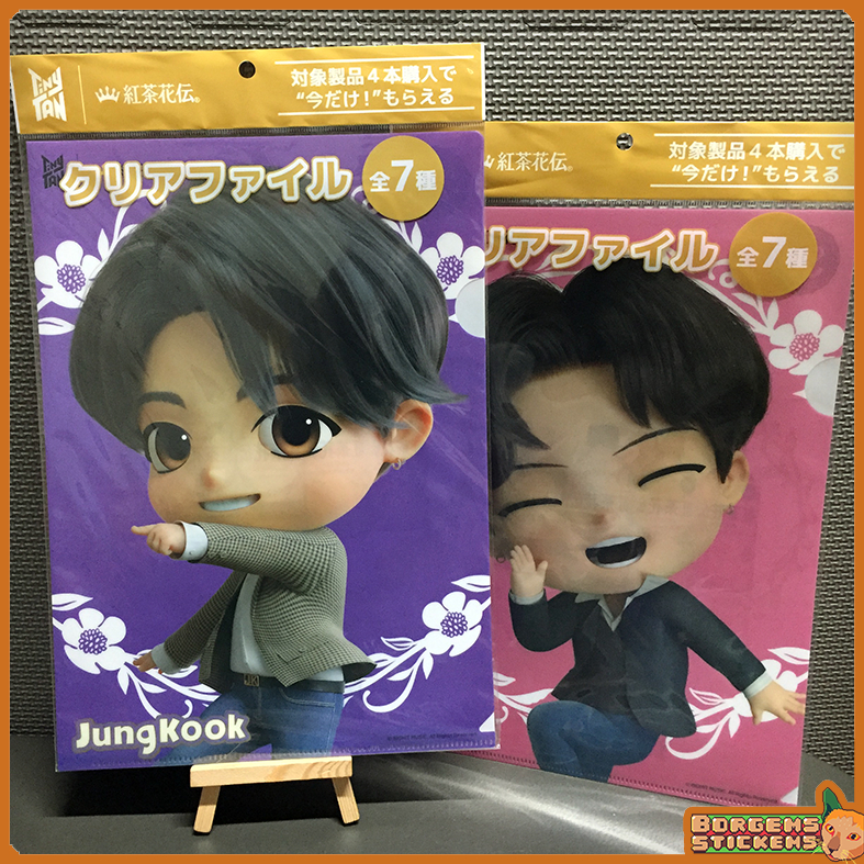 A4 Clear Files - BTS TinyTAN Japan Exclusive / Jungkook / Suga | Shopee Philippines