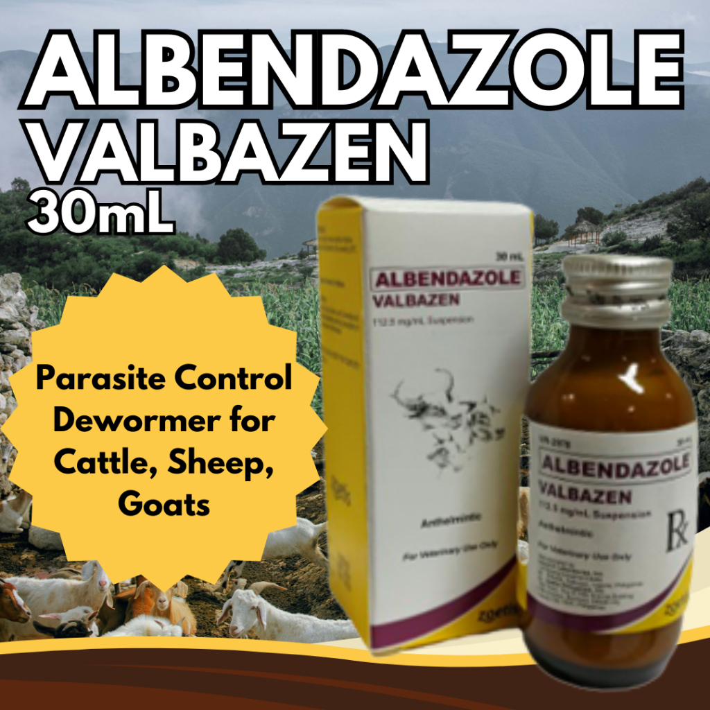Valbazen 30mL Dewormer (AUG 2026 EXPIRY) ( July 2025 short Dated ...