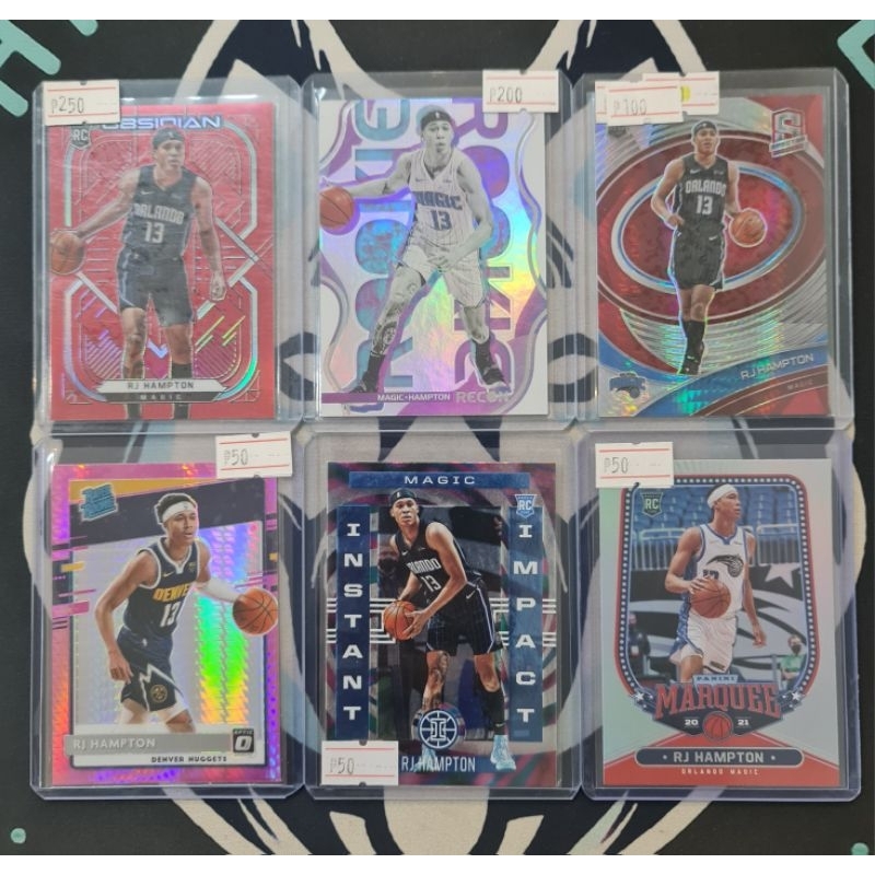 RJ HAMPTON NBA CARDS PART 1 | Shopee Philippines