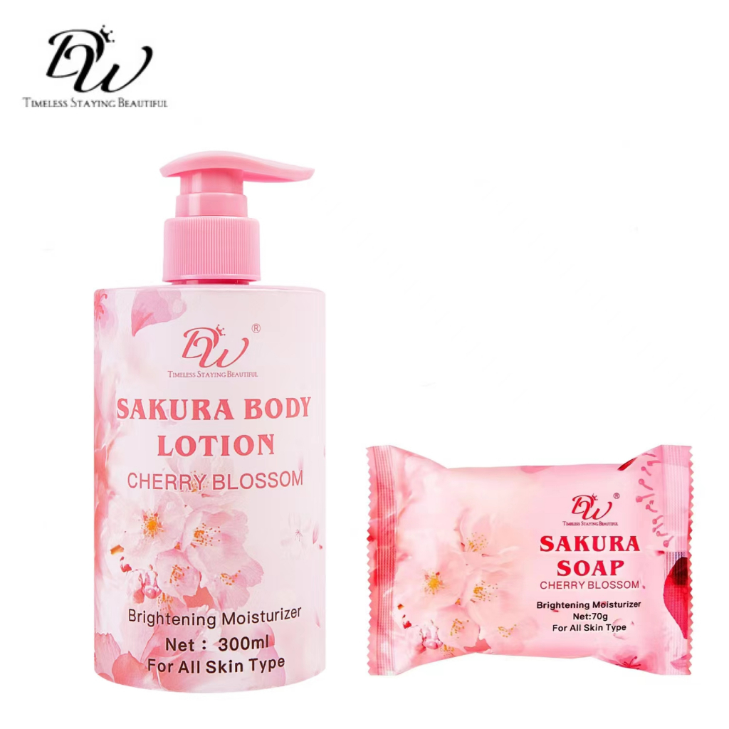 DW Sakura SPF30 PA+++ Body Lotion Cherry Blossom Moisturizer Lotion 300ml | Shopee Philippines