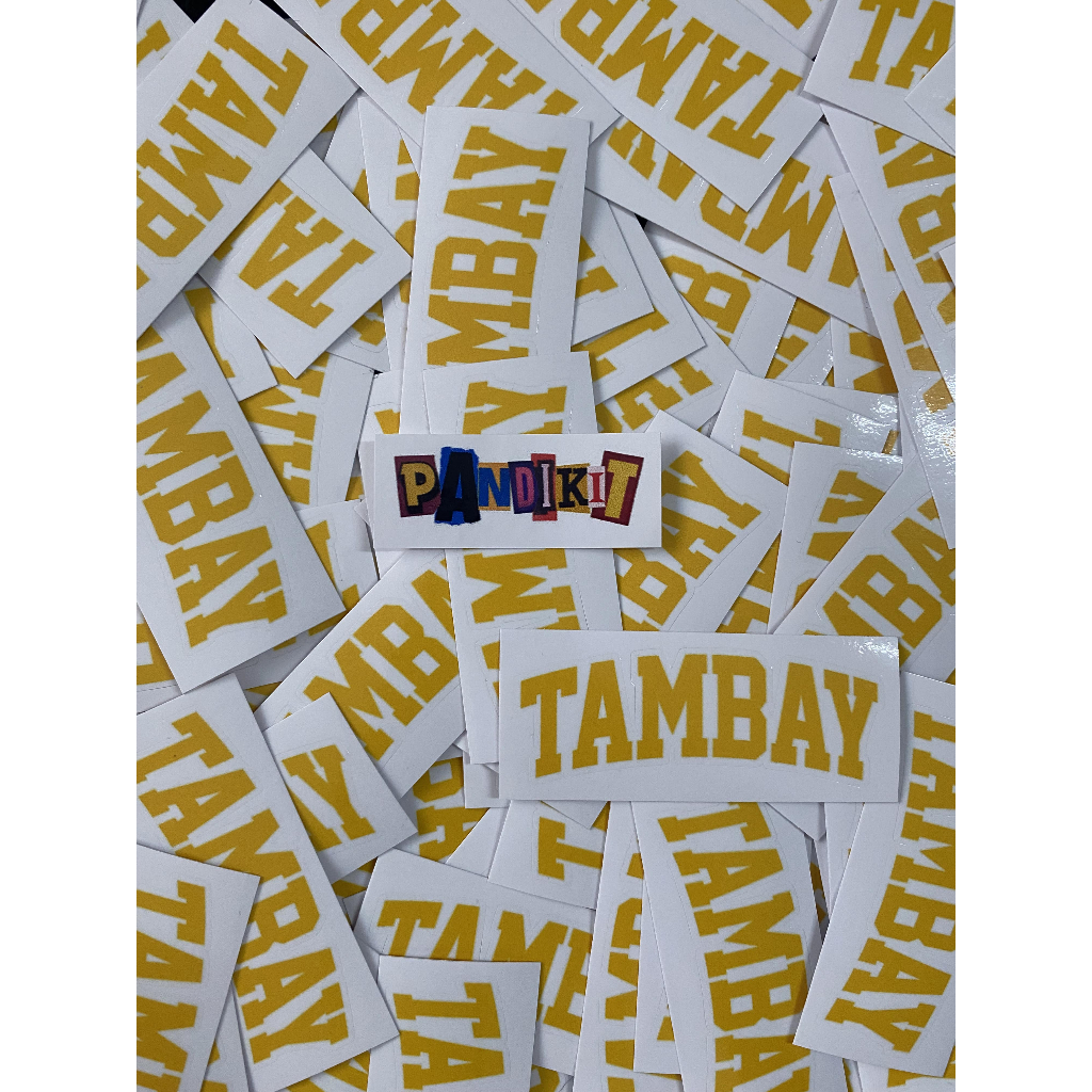 Tambay Stickers V1-V12, Tambay OG Logo (50pcs) | Shopee Philippines