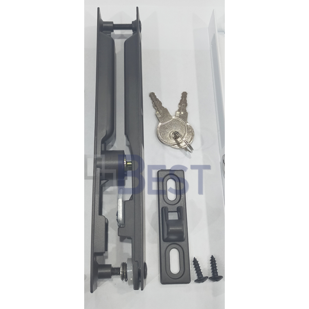 Matex flush lock 12-13 set with lock for sliding door flushlock ...