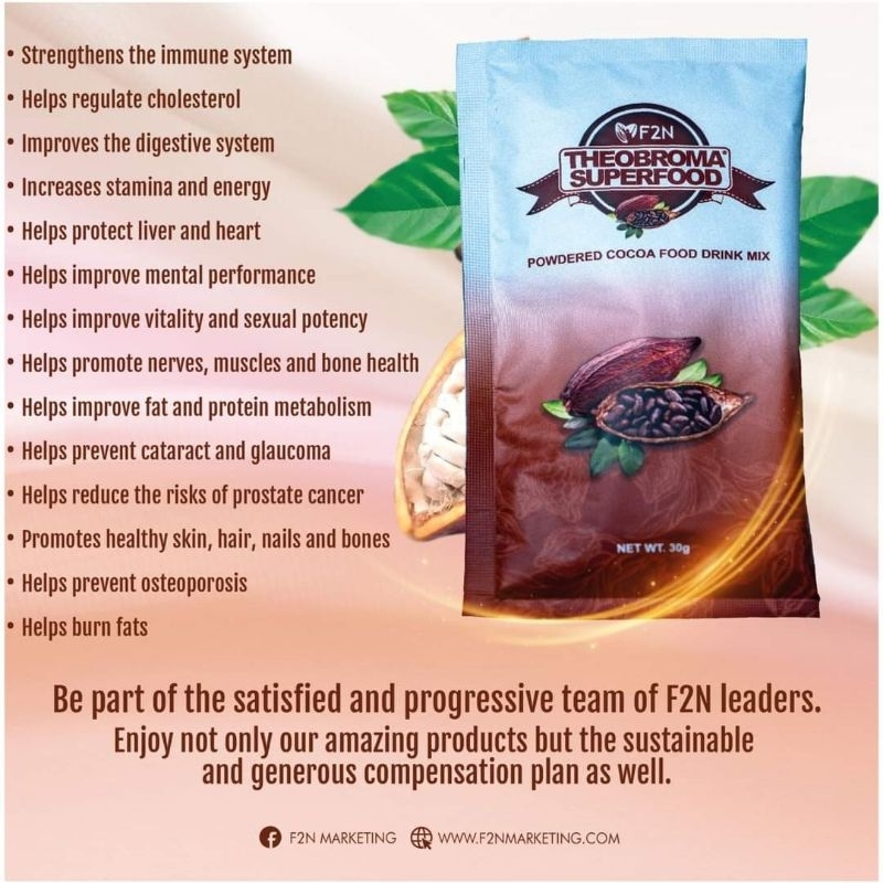 5 sachet of 𝗧𝗵𝗲𝗼𝗯𝗿𝗼𝗺𝗮 𝗦𝘂𝗽𝗲𝗿𝗳𝗼𝗼𝗱 by F2N | Shopee Philippines