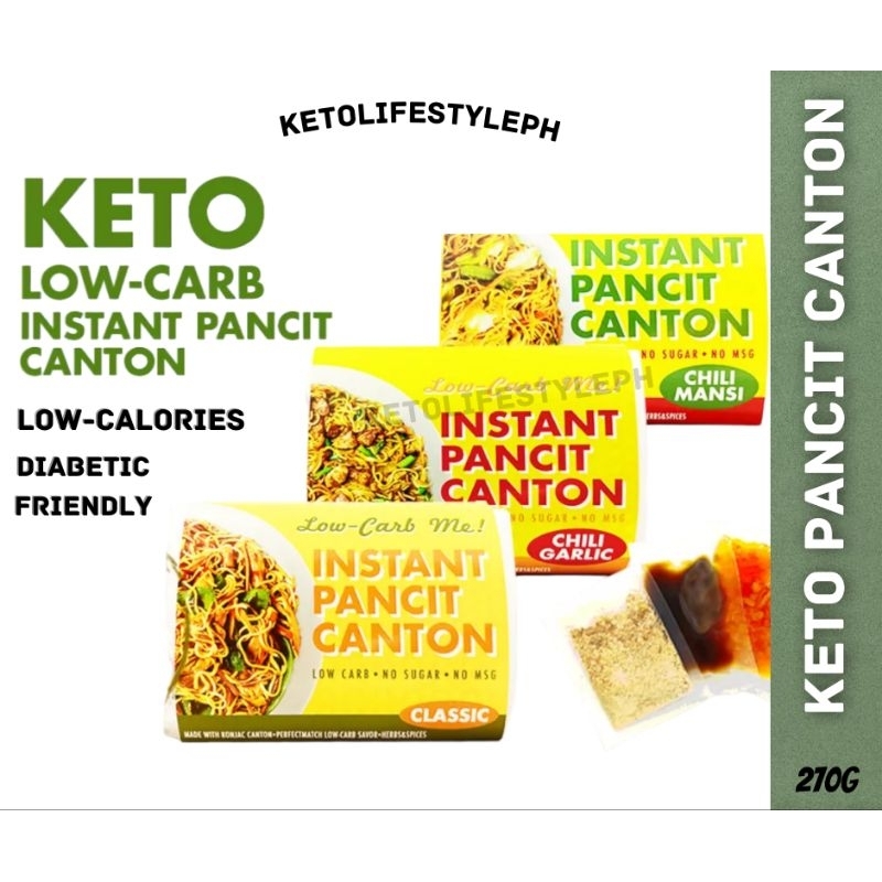 Keto-Friendly Instant Pancit Canton - Low Carb Noodles for a Healthy ...