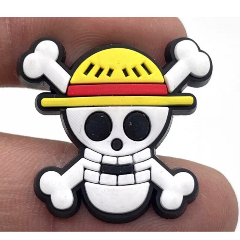 One piece Luffy Croc Shoe CHarms Pins Jibbitz for Crocs | Shopee ...