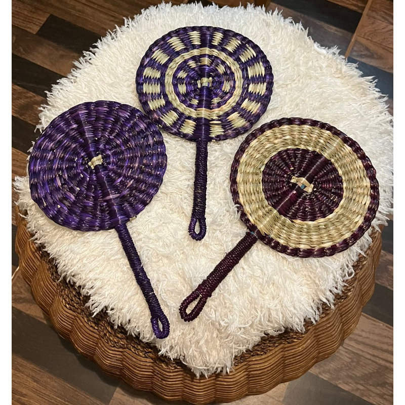 Native Fan Made of Tikog, Bamboo, Abacca, Sinamay | Paypay | Pamaypay ...