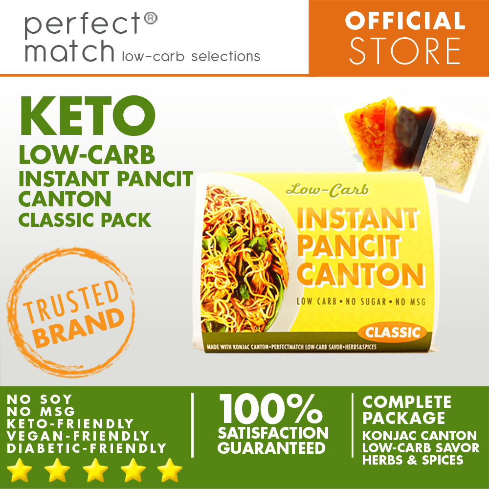 PerfectMatch Low-carb® I Instant Pancit Canton l Keto-friendly l Vegan ...