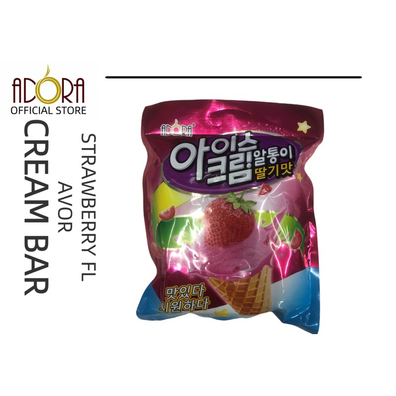 Adora korea Cream Bar Chocolate strawberry300g | Shopee Philippines