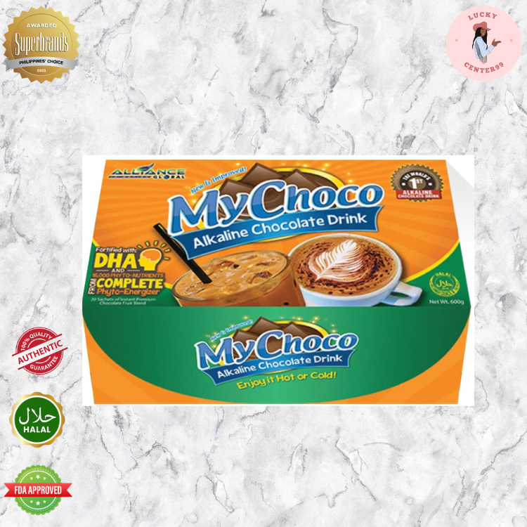 My Choco (Alkaline Chocolate Drink 20 sachets) | Shopee Philippines