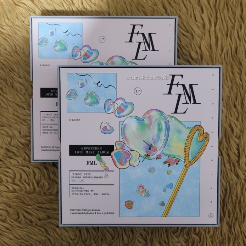 Seventeen FML Carat Version Album - Unsealed (Read Description and/or ...