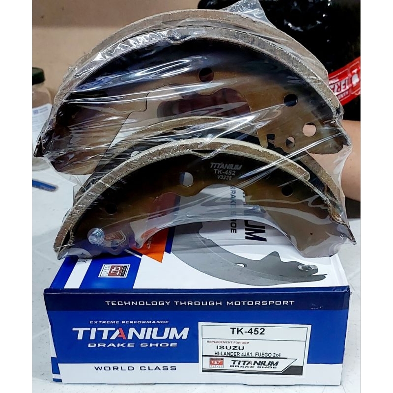BRAKE SHOE ASSEMBLY FOR ISUZU CROSSWIND 4JA1, FUEGO 2X4 REAR TK-452 ...