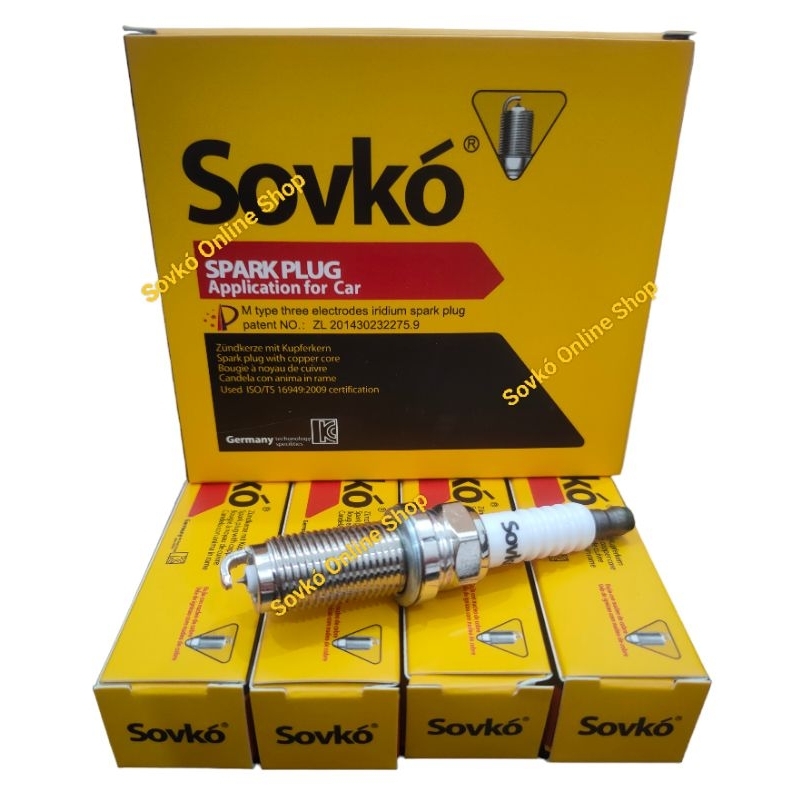 SOVKÓ " ILFR6A " PLATINUM IRIDIUM SPARK PLUG | Shopee Philippines
