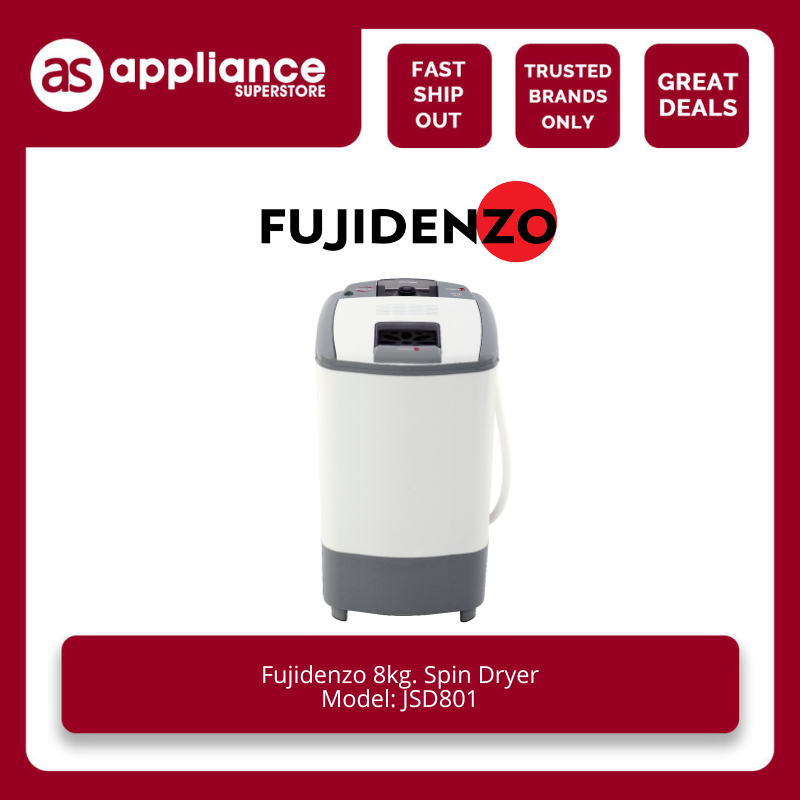 Fujidenzo 8kgs Spin Dryer JSD-801 | Shopee Philippines