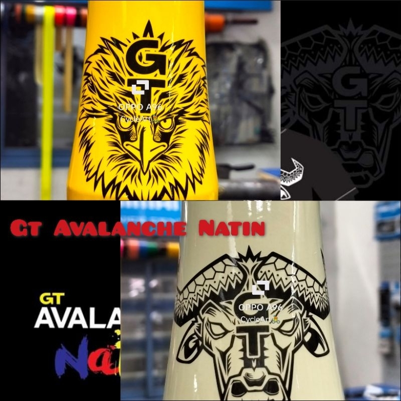 [CycleArt] Gt Avalanche Natin Tamaraw/Agila Frame | Shopee Philippines
