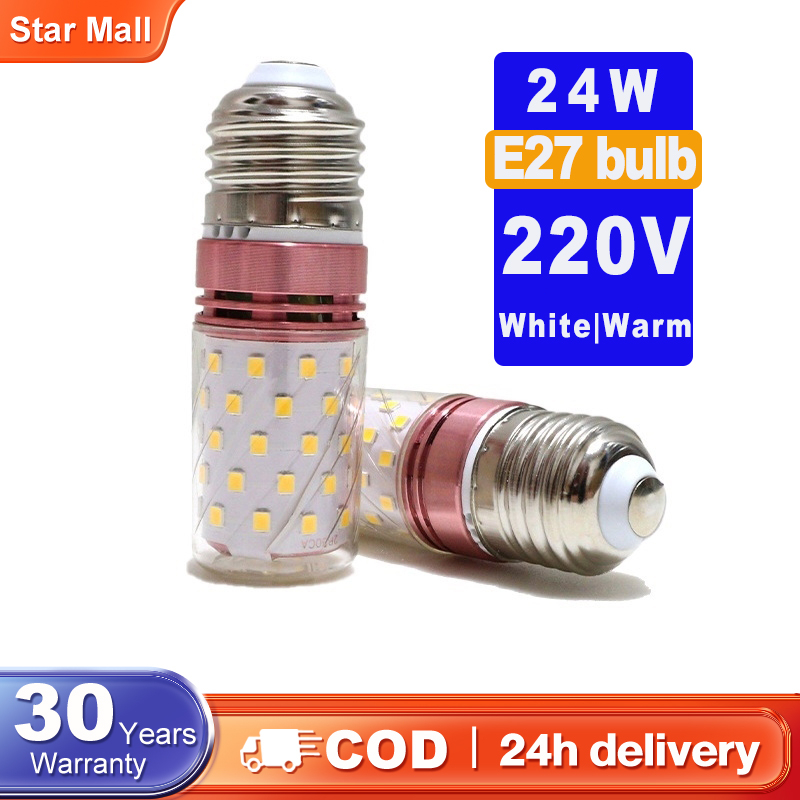 220V E27 Bulb LED 12W Wall Light Bulb White Light Bulb Warm Light Bulb ...