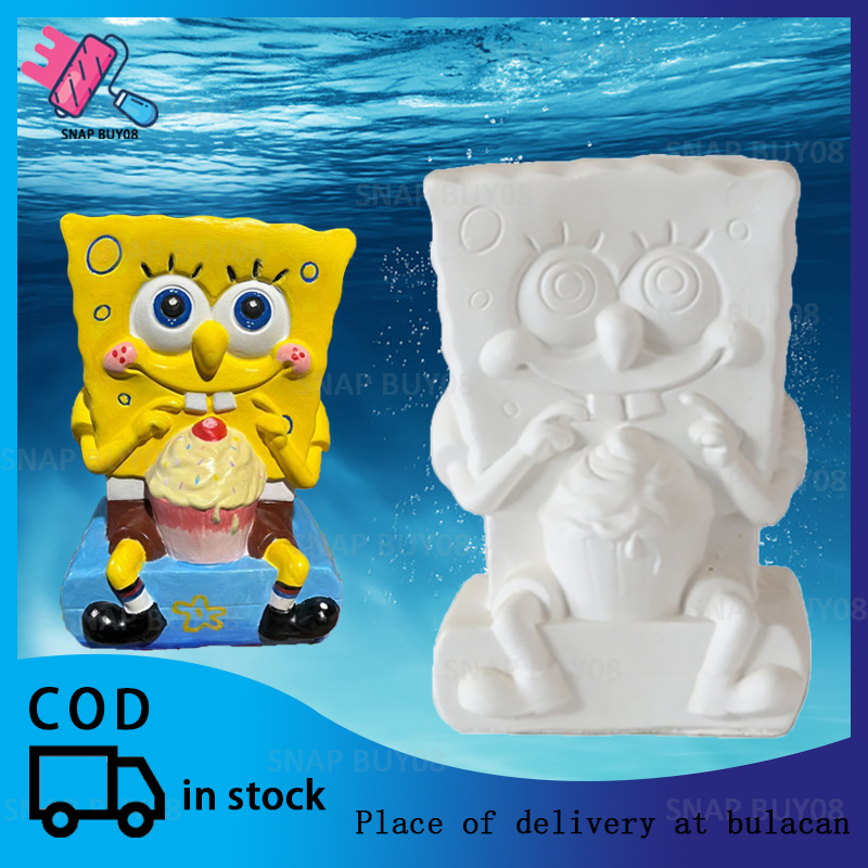 SNAP BUY08 DIY coloration SpongeBob SquarePants piggy bank Painting ...
