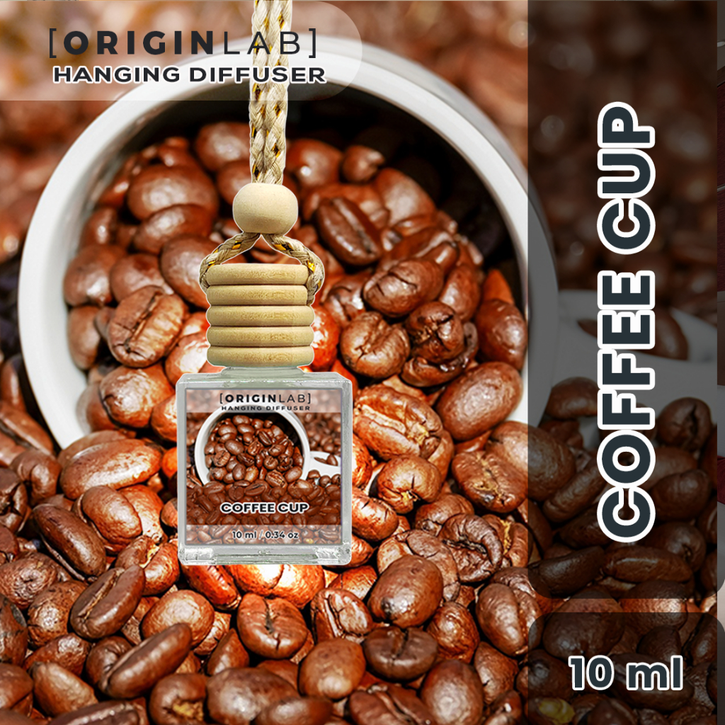 ORIGINLAB COFFEE CUP Hanging Diffuser - Car Freshener - Air Diffuser ...