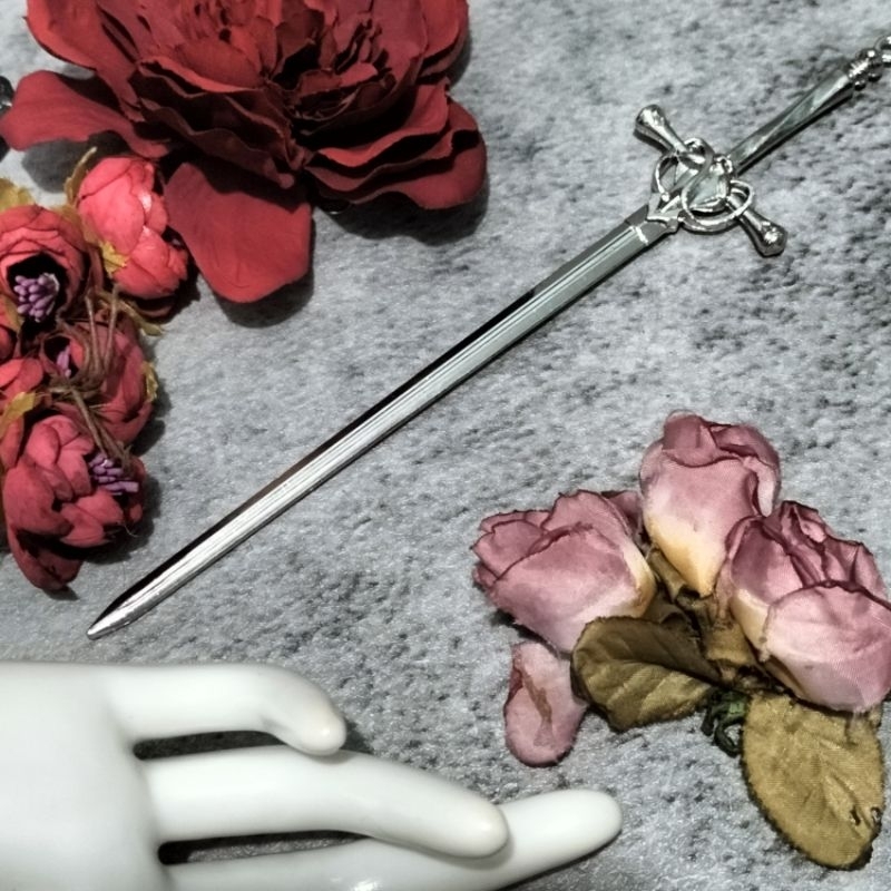 Lady Sword Gothic Metal Vintage Hair Stick Pin | Shopee Philippines