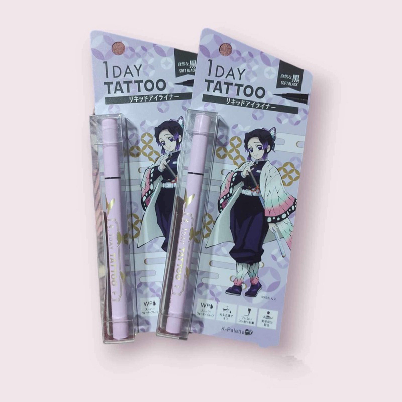 K-Palette 1 Day Tattoo Eyeliner X Demon Slayer Collaboration | Shopee ...