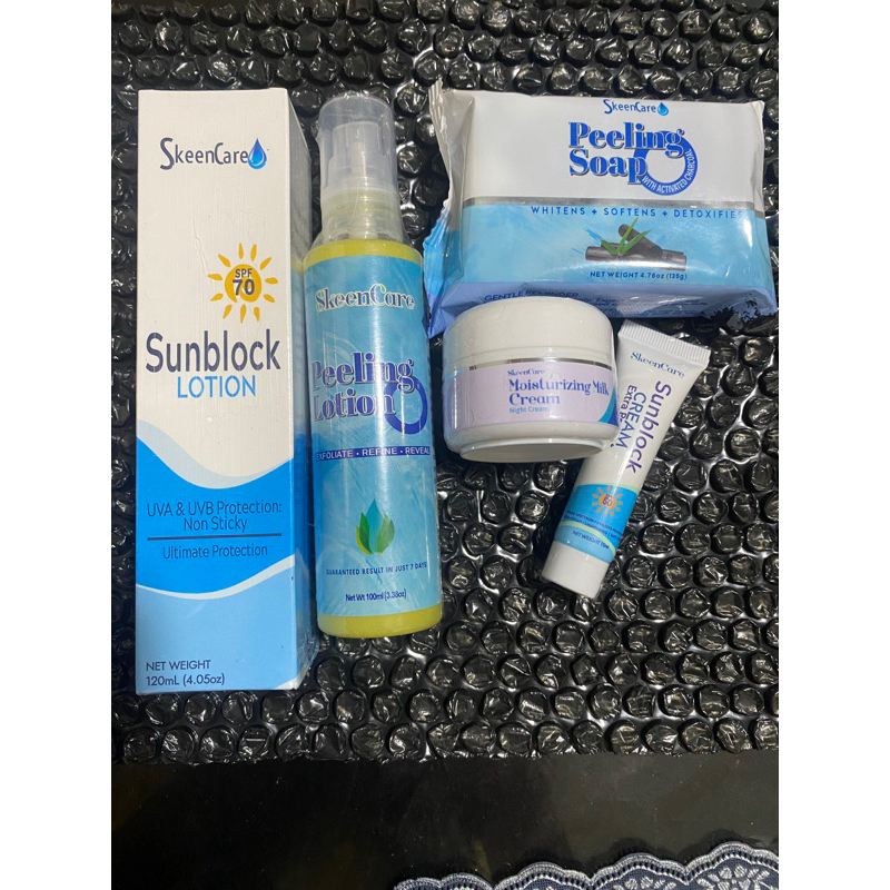 COMPLETE SET 100ml+SB cream+moisturizing cream+SB LOTION+ PEELING SOAP ...