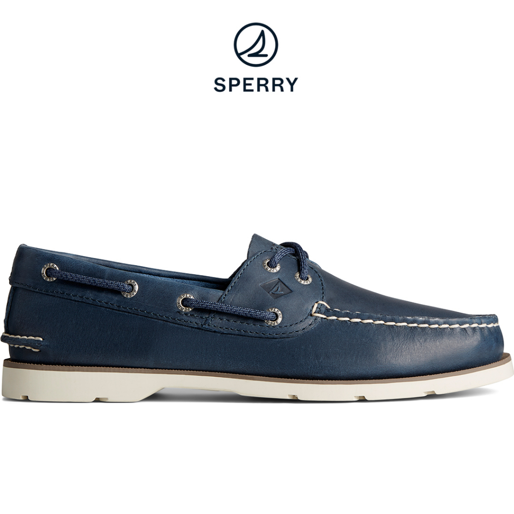 Men's Leeward Boat Shoe - Navy (STS24102) | Shopee Philippines