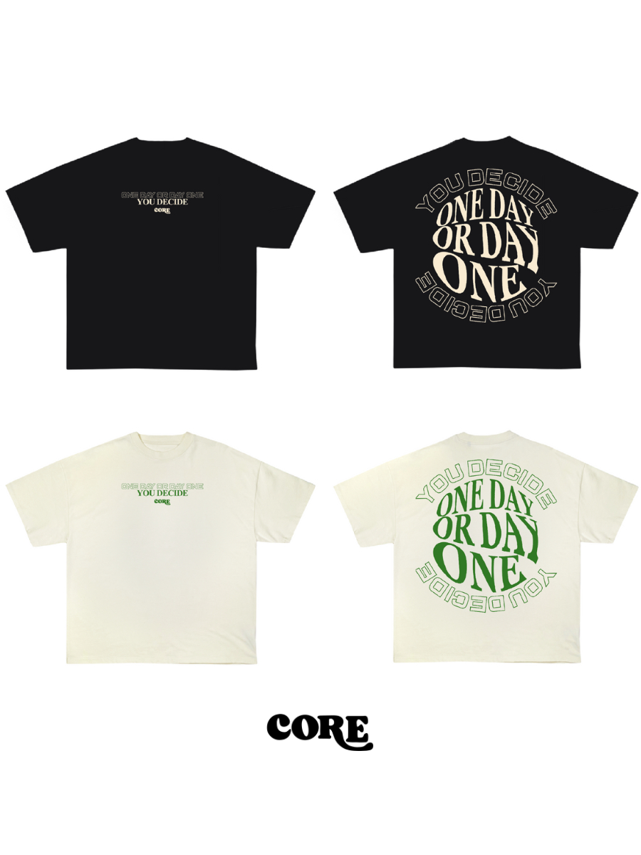 CORE - "DAY ONE" Tee | Shopee Philippines