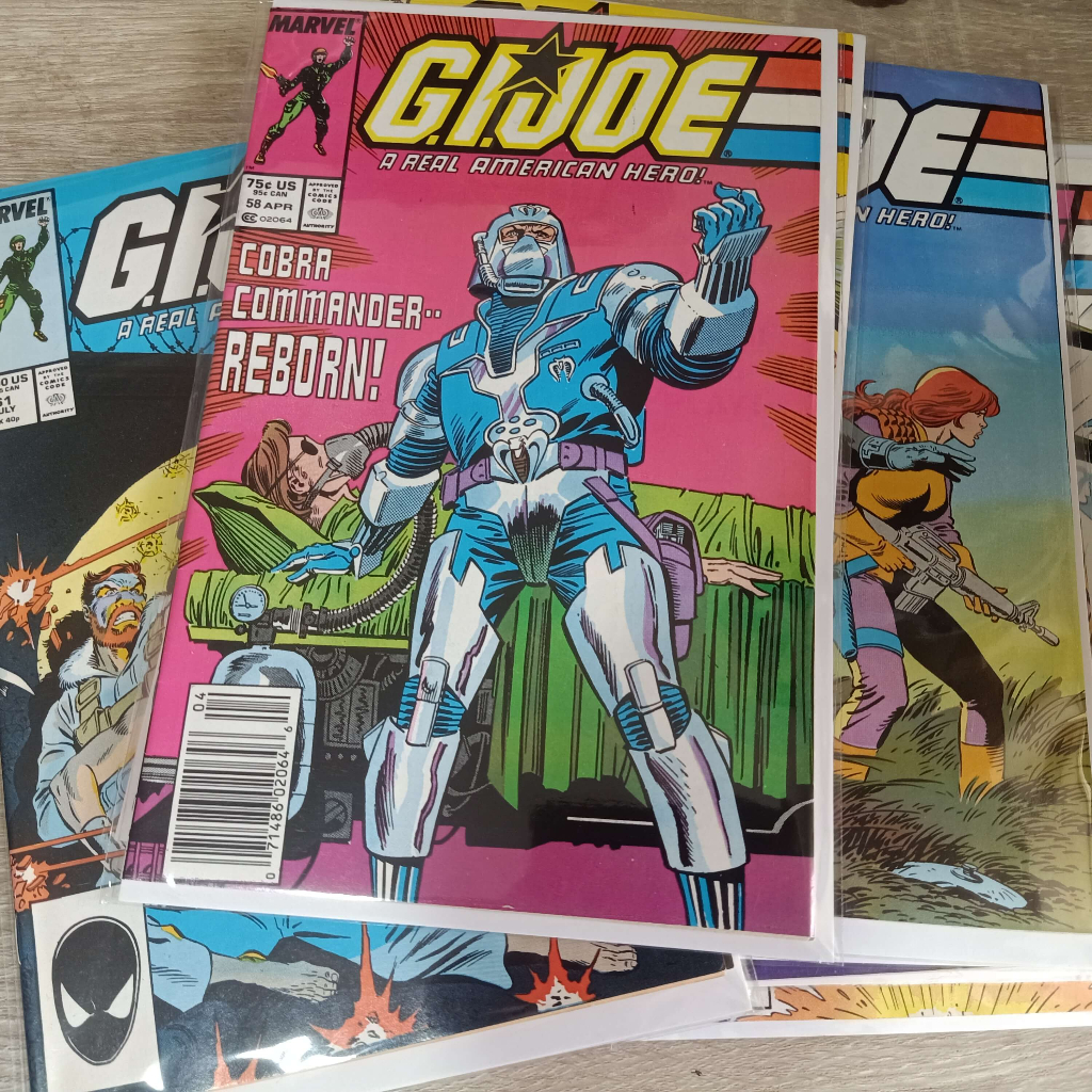 GI Joe #60 to 86 - 1982 Marvel comics G.I. Joe (price per piece ...